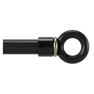 Umbra Circo 1" Curtain Rod, 36-72" - Transitional - Curtain Rods - by ...