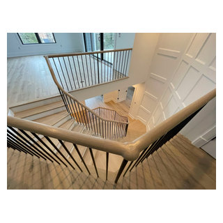 100_Hexagonal Floating-Staircase, Bethesda MD 20817 - Transitional ...