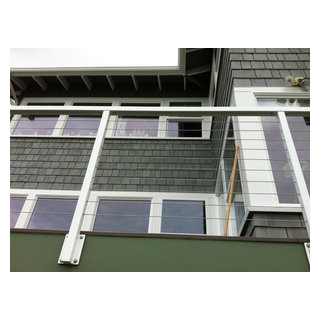 Aluminum Cable Railing - Seattle - par Rescom Railing Systems | Houzz