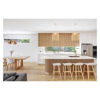 Mona Vale Kitchen - Pantry - Entry - Laundry - Beach Style - Kitchen ...