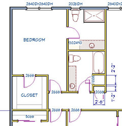 Rough draft of floor plan- thoughts?