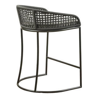 Woven Counter Stool 25" - Beach Style - Bar Stools And Counter Stools ...