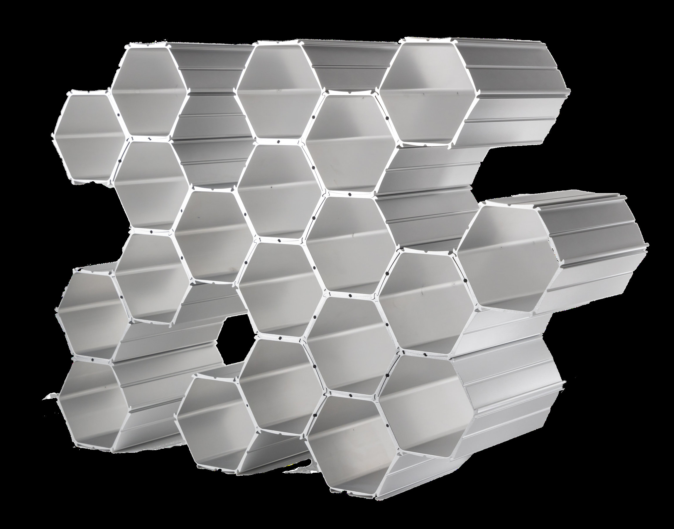 WineHive Cell Modern Modular Wine Storage System - 20 Cell Kit (Silver ...