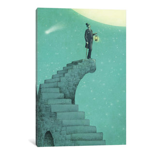 "Moon Steps" by Eric Fan, 12x8x.75, 18x12x1.5 - Contemporary - Prints ...