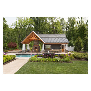 Oakton Estate - Traditional - Pool - DC Metro - by SURROUNDS Landscape ...