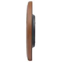 Seiko Clocks, 13" Numbered Wood Finish Wall Clock - Transitional - Wall ...