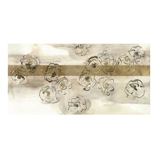 "Dusted Gold Panel IV" Digital Paper Print by Chris Paschke, 26"x14 ...