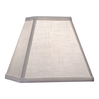 Stiffel ST104 Accessory - 4x8x7.5" Tapered Square Hardback Lamp Shade ...