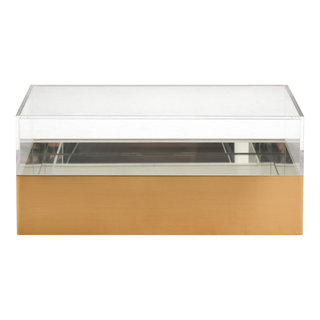 Split Decorative Box Rectangle - Contemporary - Decorative Boxes - by ...