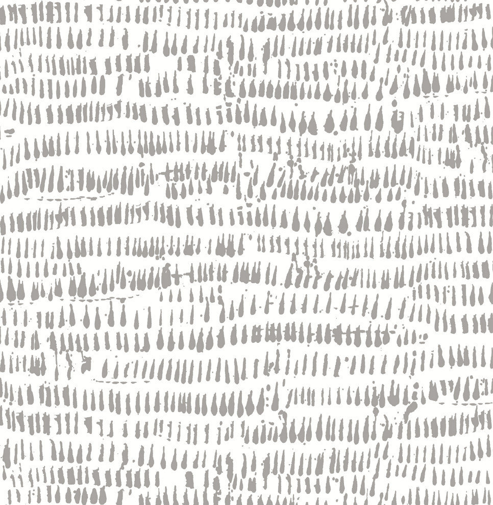 Runes Gray Brushstrokes Wallpaper - Contemporary - Wallpaper - by ...