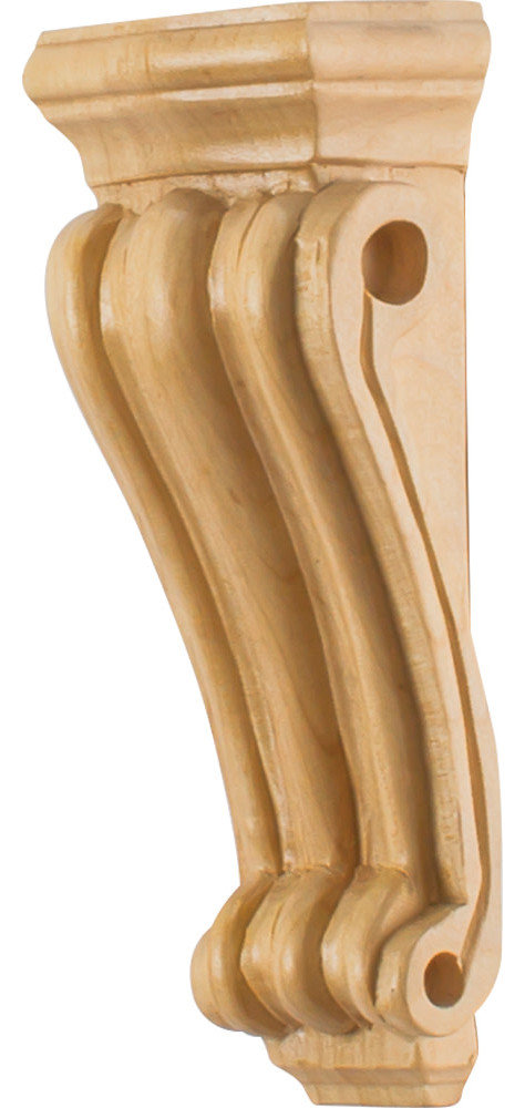Hardware Resources CORN-1 Corbel, Natural Maple - Traditional - Corbels ...