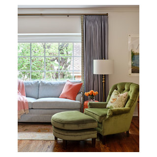 Masterful use of patterns and color in an Alamo Heights home ...