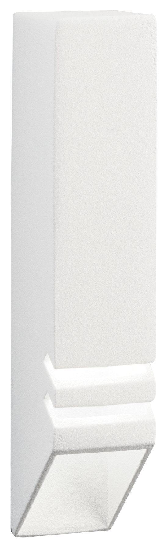 Textured White Deck Rail 1-Light 12V - Transitional - Deck Lighting ...