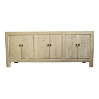 Raw Pine Six Door Sideboard - Farmhouse - Buffets And Sideboards - by ...