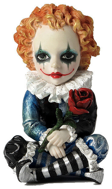 Cosplay Kids, Jester Holding A Rose, Myth and Legend Statue ...