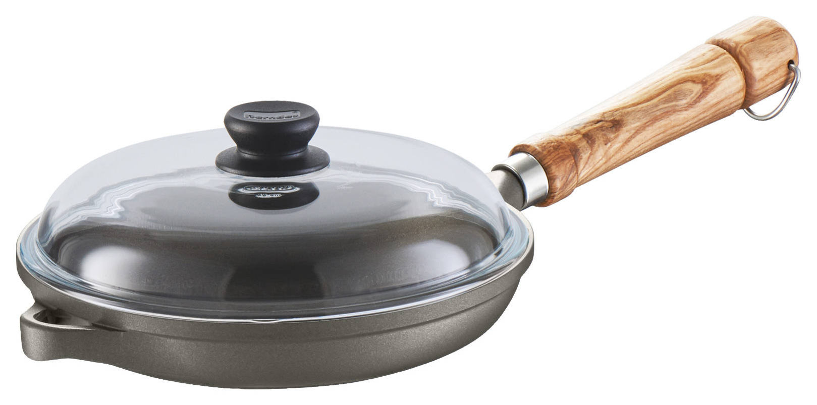 Tradition Induction 8.5" Frying Pan With Lid - Transitional - Frying ...