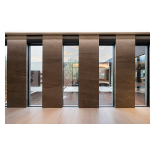 Bighorn Palm Desert modern architectural home ribbon window design ...