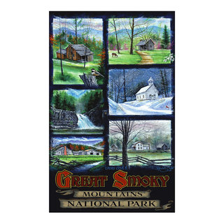 Randall Ogle Cades Cove Ii Art Print, 12"x18" - Contemporary - Fine Art ...