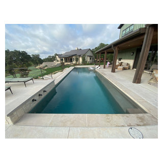 Bandera Texas Modern in Rustic Setting - Modern - Pool - Austin - by ...