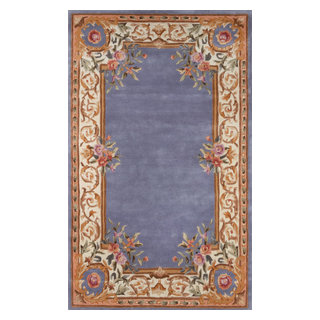 Rug Momeni Harmony India, HAI-7, Blue, 45780, 2'x3' - Traditional ...