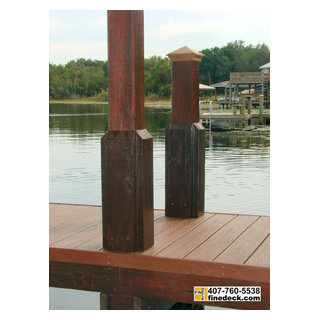 New Two Story Dock With Hip Roof Over a Boat Slip, Maitland FL ...