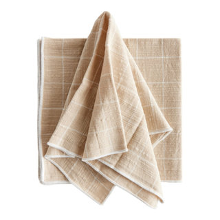 Taupe Napkin Sets - Modern - Napkins - by Napa Home & Garden | Houzz