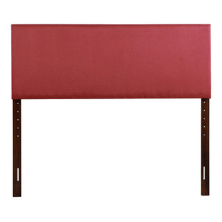 Nova Red Adjustable Headboard, Full - Contemporary - Headboards - by ...