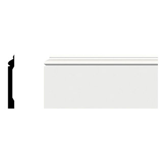 WM163E Speed Base Moulding, 5 1/4"h X 3/4"p X 96"l - Molding And Trim ...