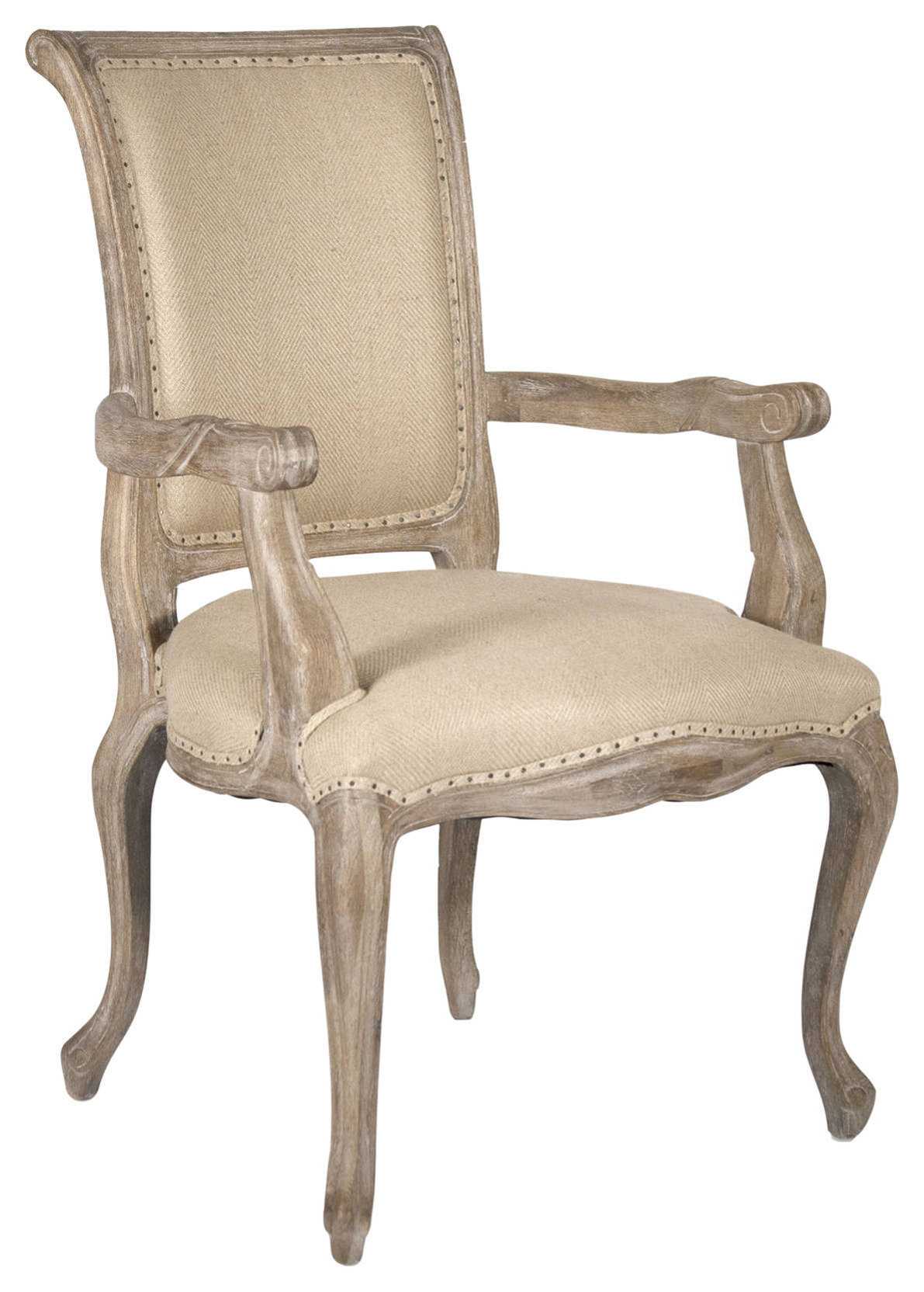 Dijon Arm Chair - French Country - Dining Chairs - by Hudson Home Decor ...