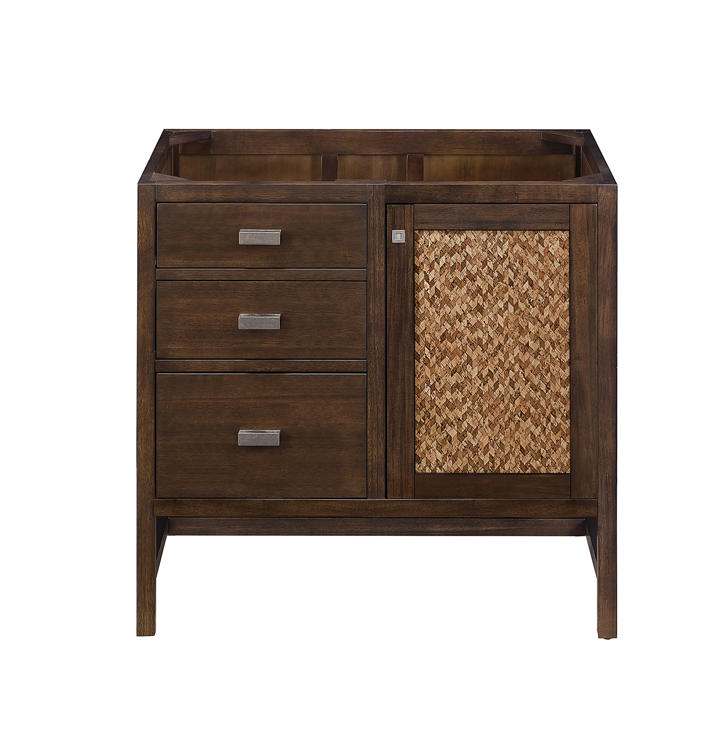 Addison 36" Vanity, Mid Century Acacia - Transitional - Bathroom ...