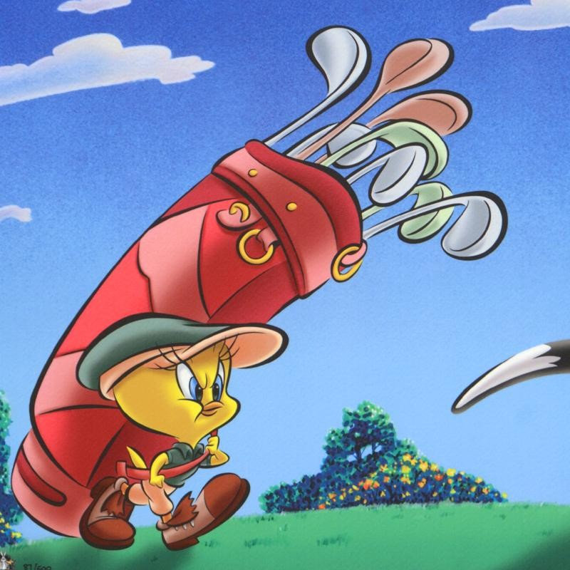 "Caddy with a Tattitude" Looney Tunes Limited Edition Animation Art ...