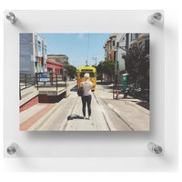 4x6" Clear UV Grade Acrylic Double Panel Floating Picture Frame ...