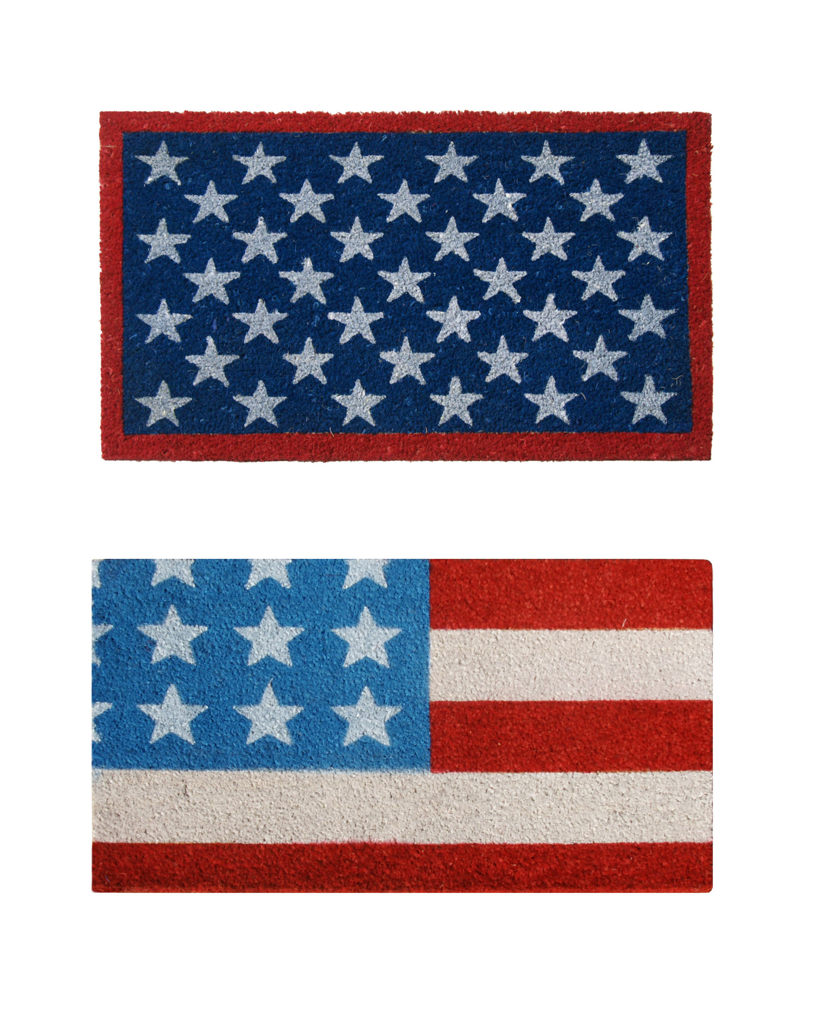 Rubber-Cal American Flag Doormat Kit 18 x 30 2 Door Mats - Contemporary ...