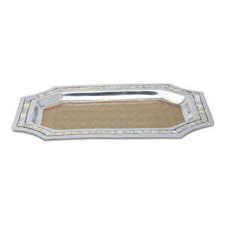 Classic 16" Octagonal Tray - Traditional - Serving Trays - by Julia ...