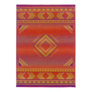 Oriental Weavers Sphinx Generations Casual Red Rug, 6'0"x6'0 ...