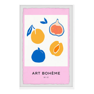 "Art Boheme No 05" Framed Painting Print, 8x12 - Farmhouse - Prints And ...