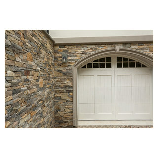 European Style Home with Natural Thin Stacked Stone Cladding ...