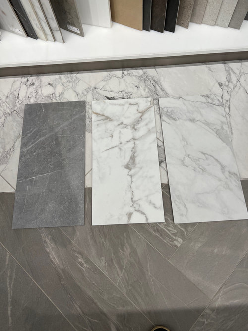 Seeking feedback on bathroom tile selections