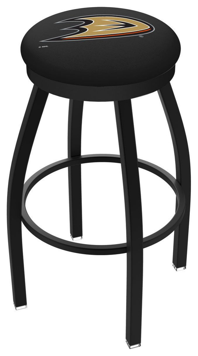 Holland L8B2B Anaheim Ducks 25" Swivel Counter Stool - Black ...