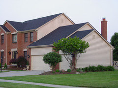Siding and roof colors to compliment orange brick