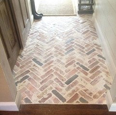 Thin brick floor/ German smear mishap