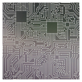 Short Circuit Privacy Window Film, 36"x48" - Contemporary - Window Film ...