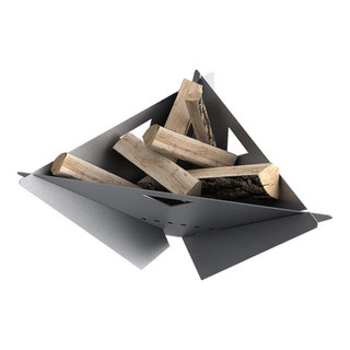 Delta Firepit in Natural Finish - Contemporary - Fire Pits - by MF Fire ...