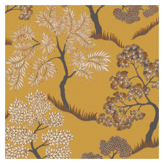 Sublime Trees Wallpaper - Contemporary - Wallpaper - by Graham & Brown ...