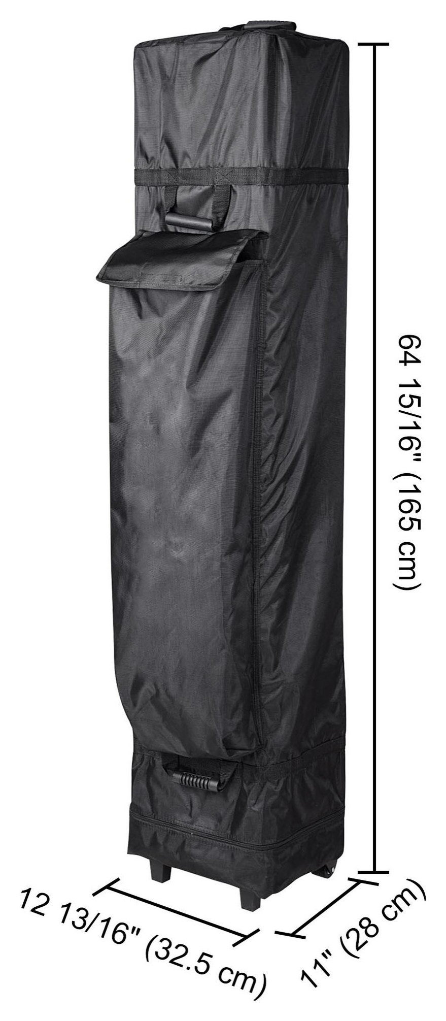Universal Canopy Carry Bag Wheeled Pop Up Storage Case for 10x10'/10x15 ...
