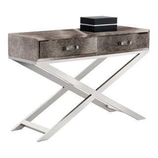 Unique Cowhide Console Table - Contemporary - Console Tables - by ...