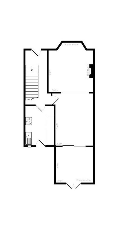 How to design a through lounge with conservatory | Houzz UK
