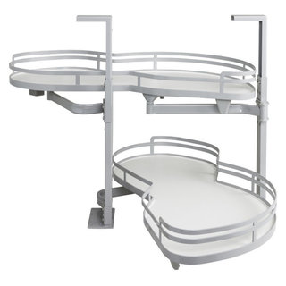 18" Blind Corner Swing Out Unit - Transitional - Pantry And Cabinet ...