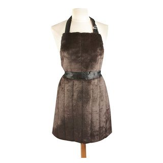 Ij Siberian Fur Expresso Apron, 27x32 - Contemporary - Aprons - by Uber ...