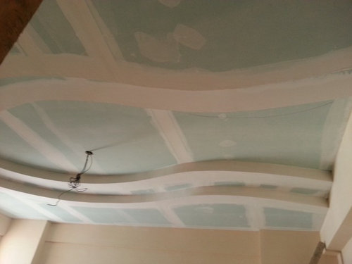 Bed room ceiling gypsum board color